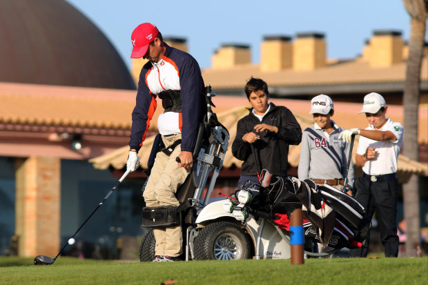Golf Business News - Disabled Golfers Join In At Portugal Masters