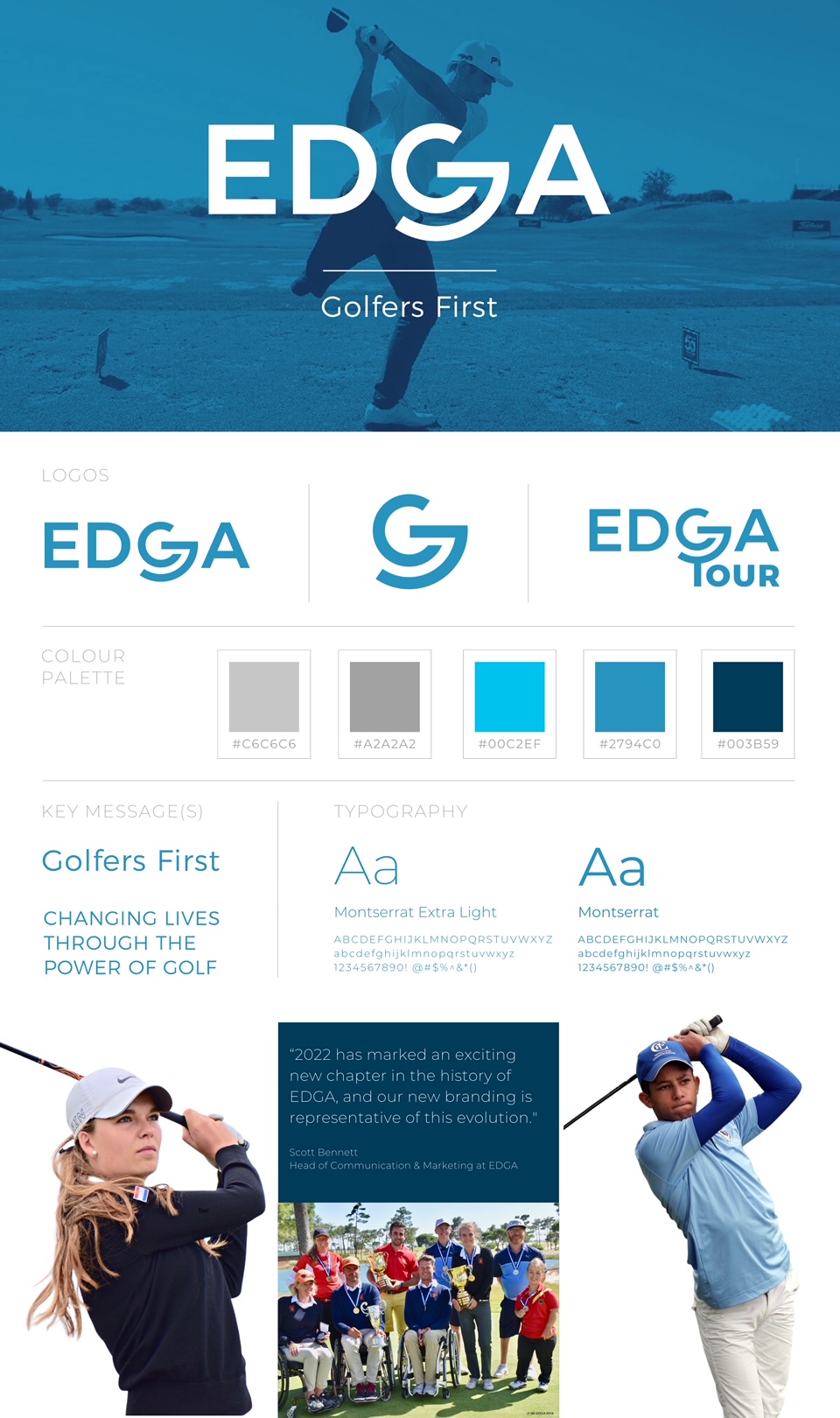 Golf Business News - EDGA unveils brand refresh
