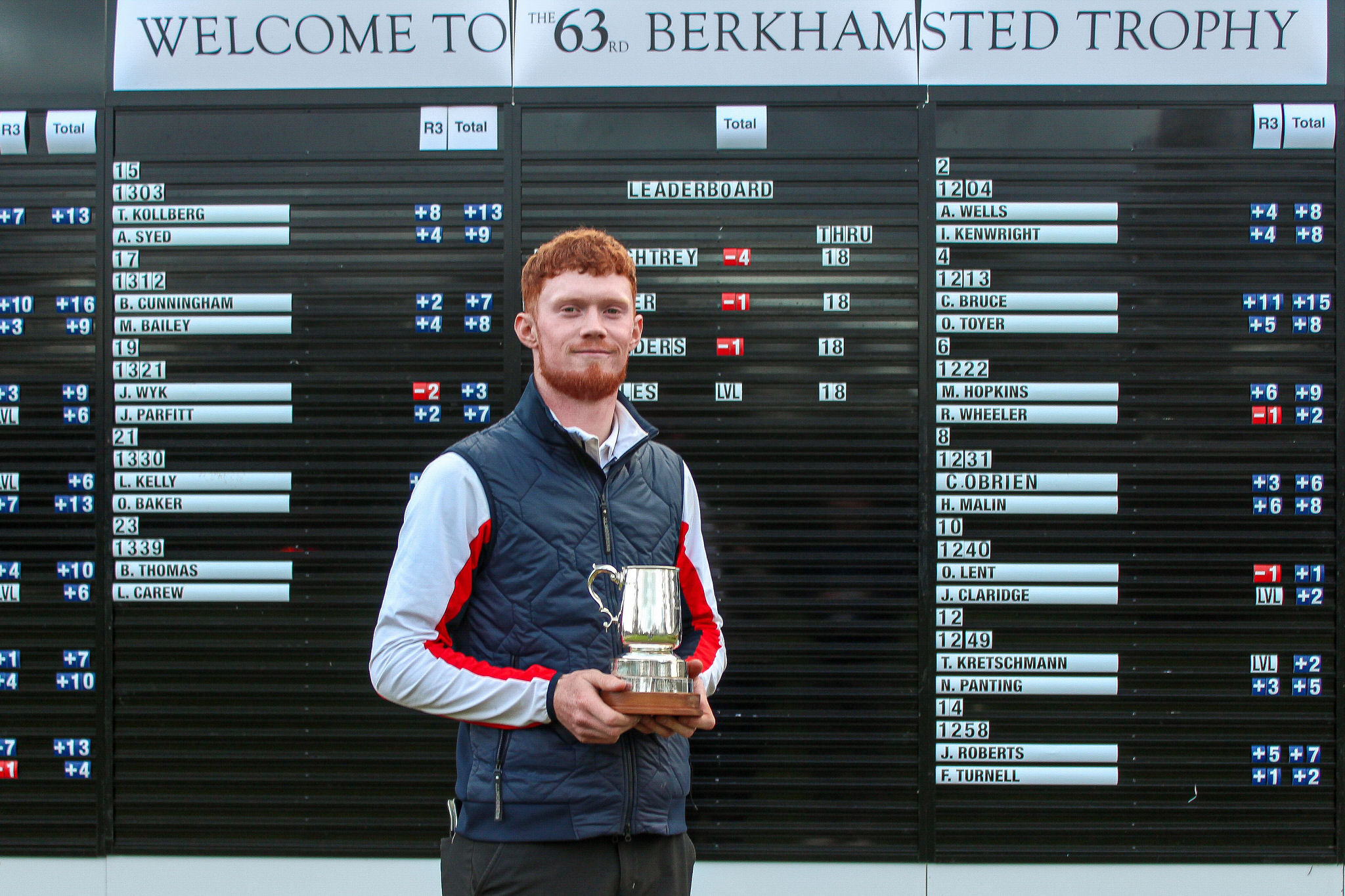 Golf Business News - Charlie joins the greats on the Berkhamsted Trophy